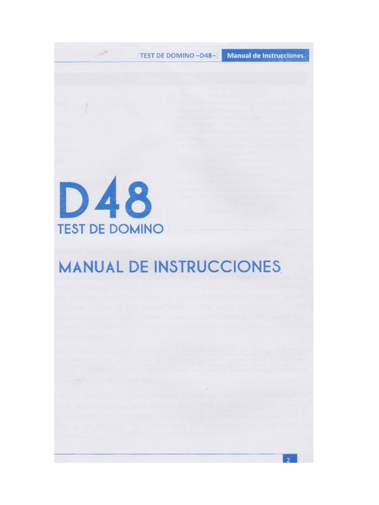 Test D-48 | PDF