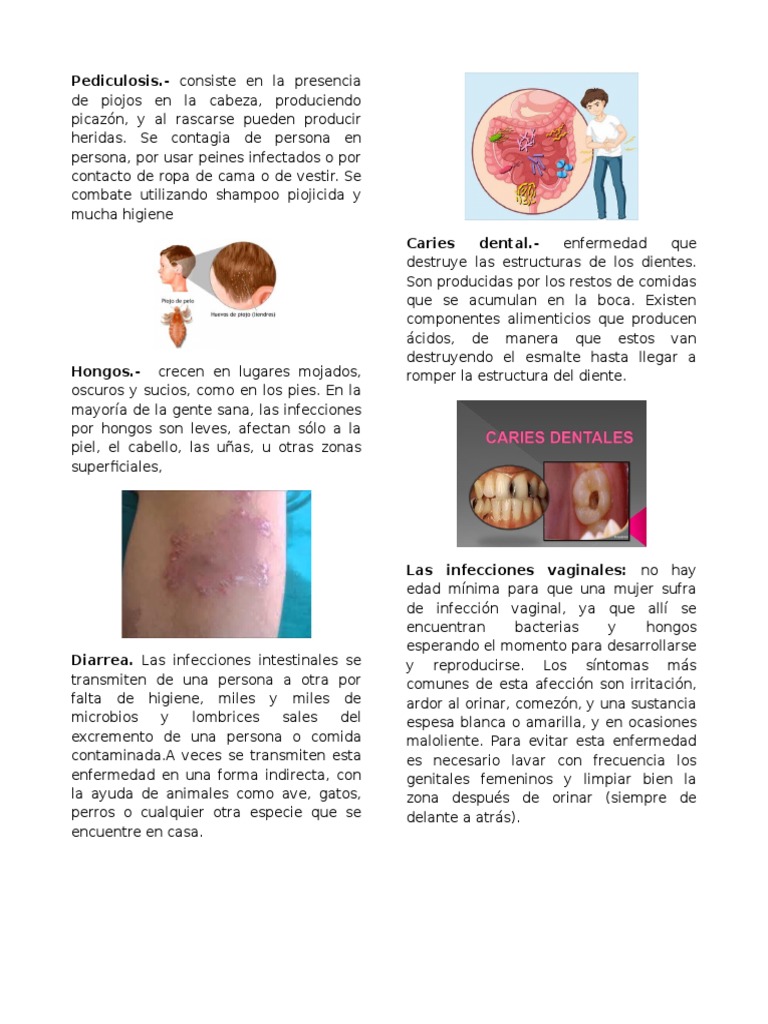 Enfermedades Causadas Por La Falta de Higiene | PDF | Resfriado comun ...