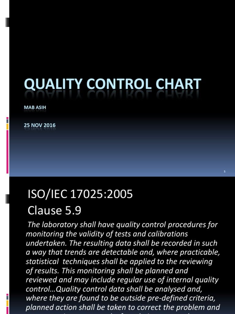 Quality Control Chart: Mab Asih | PDF | Errors And Residuals ...