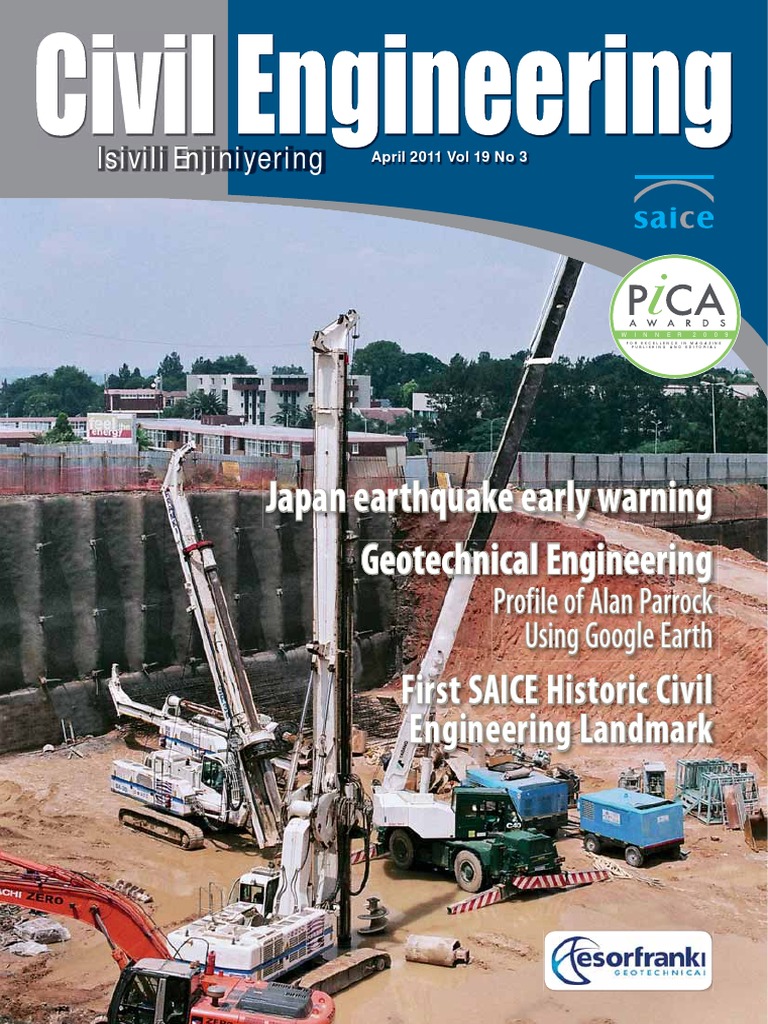 2011 Civil Engineering April | PDF | Moment Magnitude Scale | Earthquakes