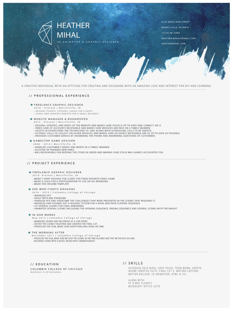 Heather Mihal Resume | PDF