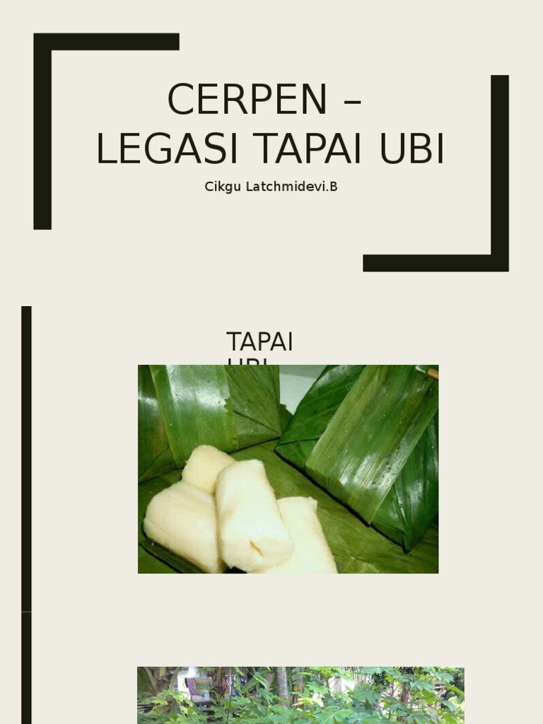 Lp18 - Cerpen Legasi Tapai Ubi | PDF | Kesehatan Holistik