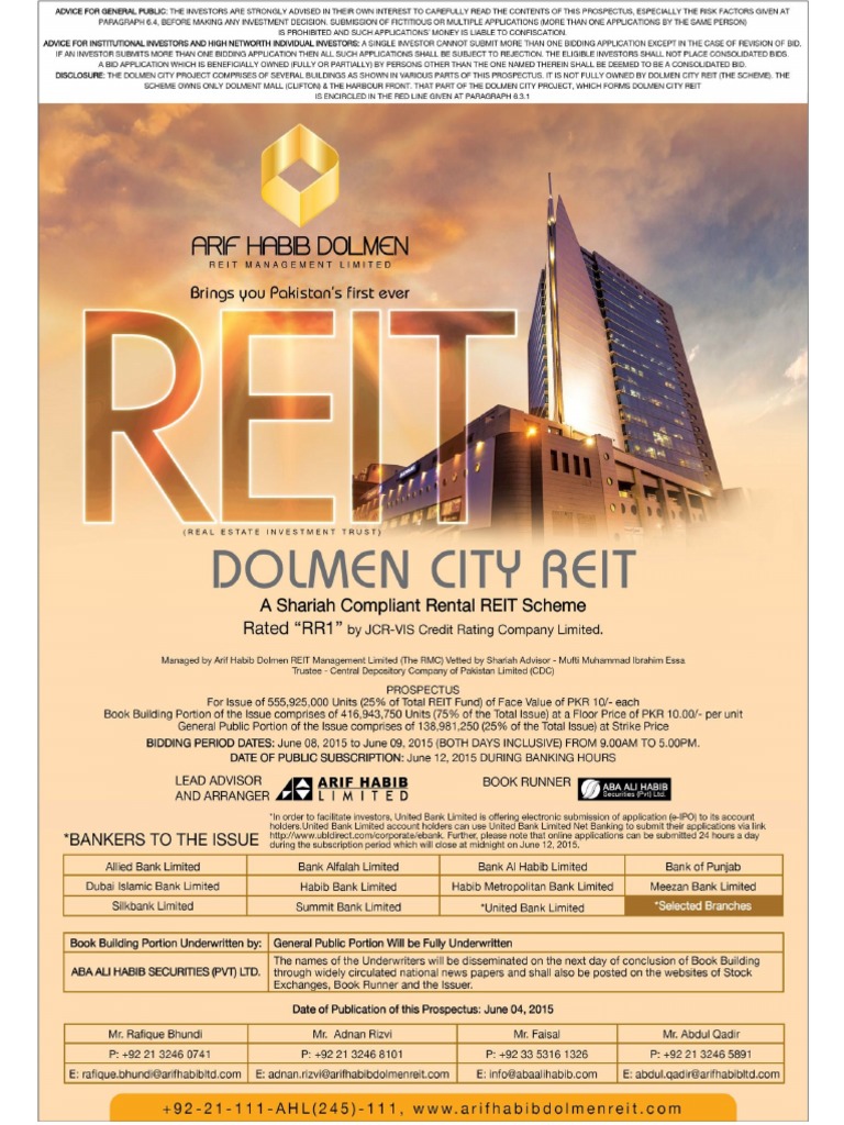 DCR Prospectus (Offering Document) | PDF | Real Estate Investment Trust ...