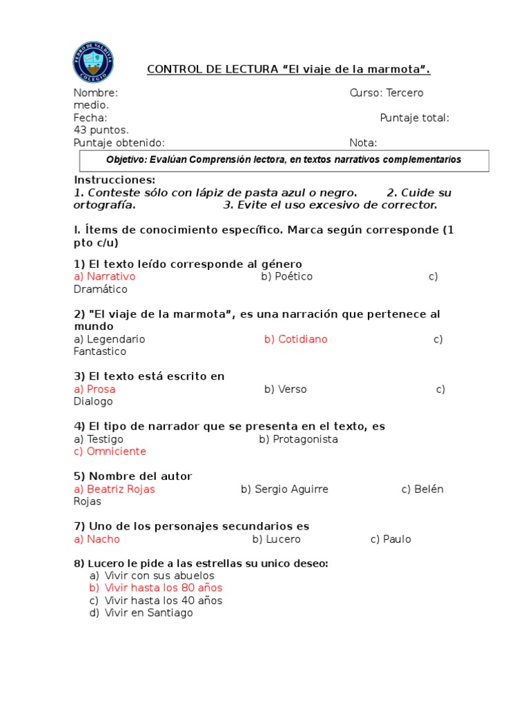 El Viaje de La Marmota | PDF