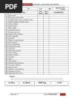 Checklist For Weighbridge | PDF | Equipment | Manufactured Goods