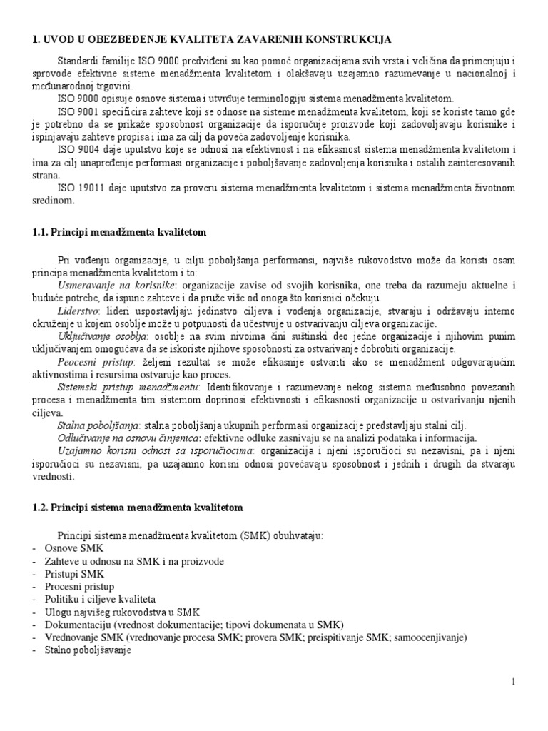 Kontrola Kvaliteta Zavara PDF | PDF