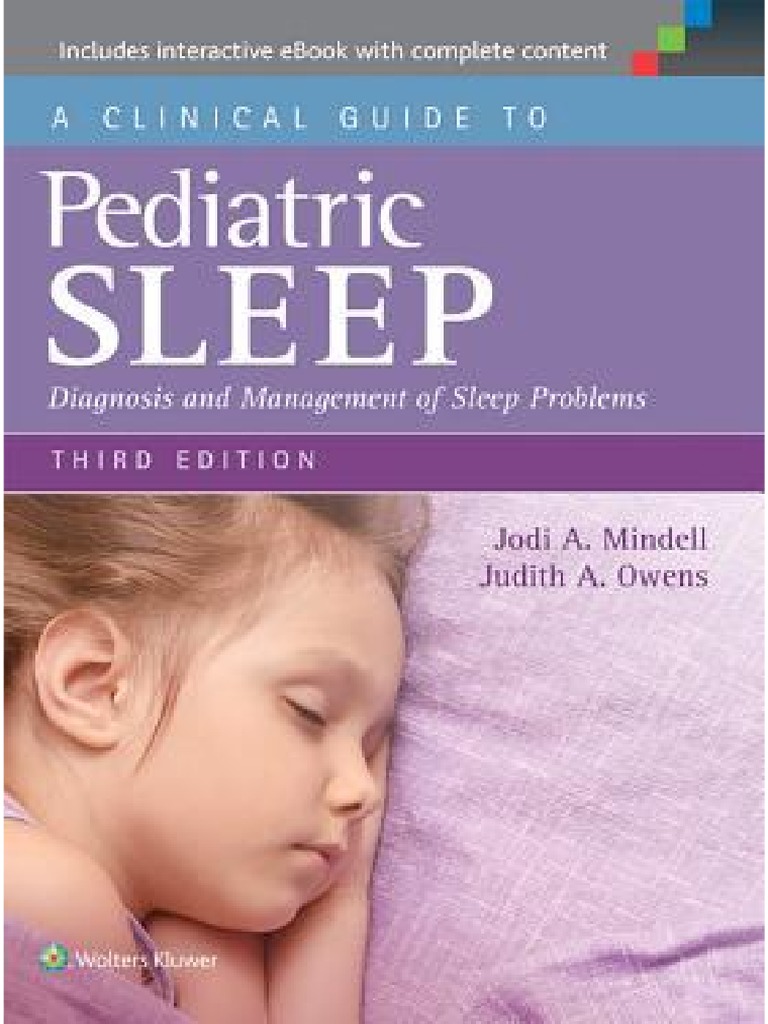 Clinical Guide To Pediatric Sleep, A Diagnosis and Management of Sleep ...
