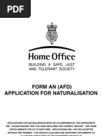 MN1 Form for Child Citizenship Application | PDF