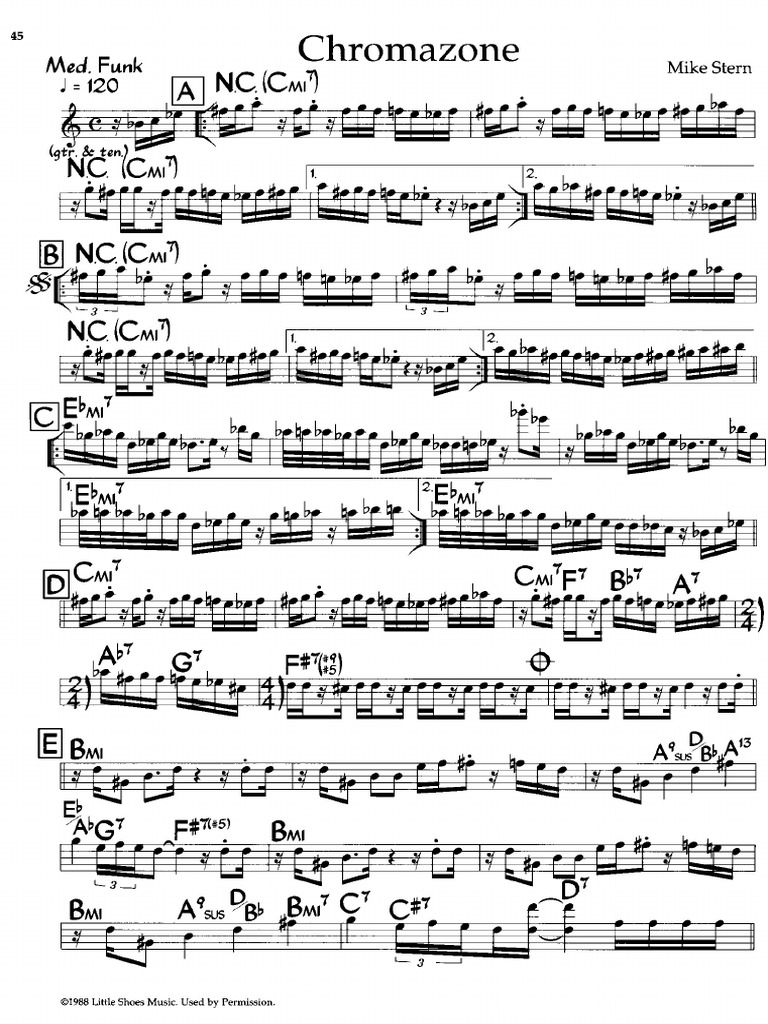 Chromazone Sax | PDF