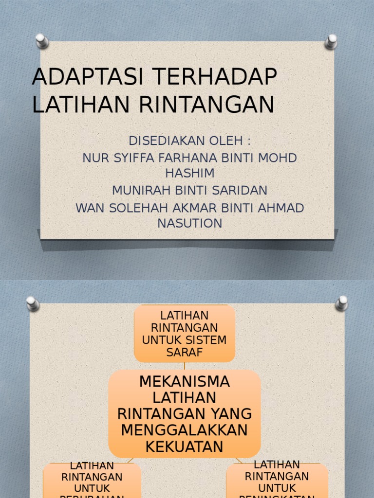 Adaptasi Terhadap Latihan Rintangan | PDF
