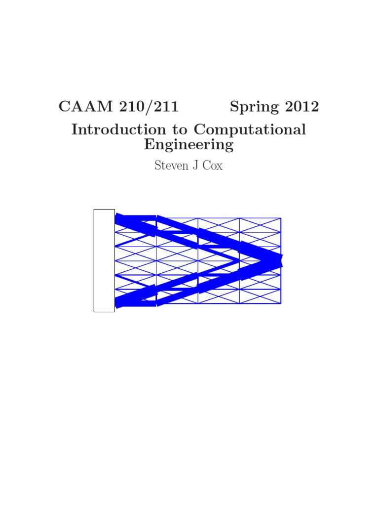 Introduction Computational Engineering | PDF | Eigenvalues And ...