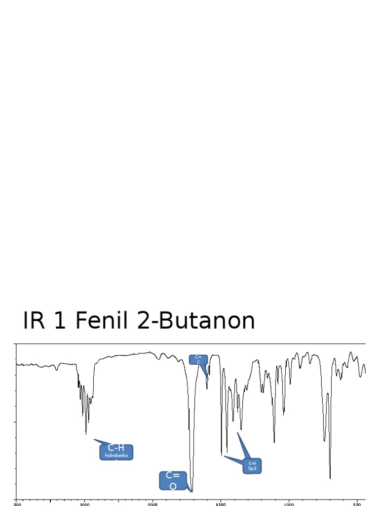 IR Spectrum of 1-Phenyl-2-Butanone | PDF