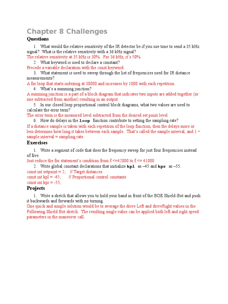 IR Detector Sensitivity and Control Concepts | PDF