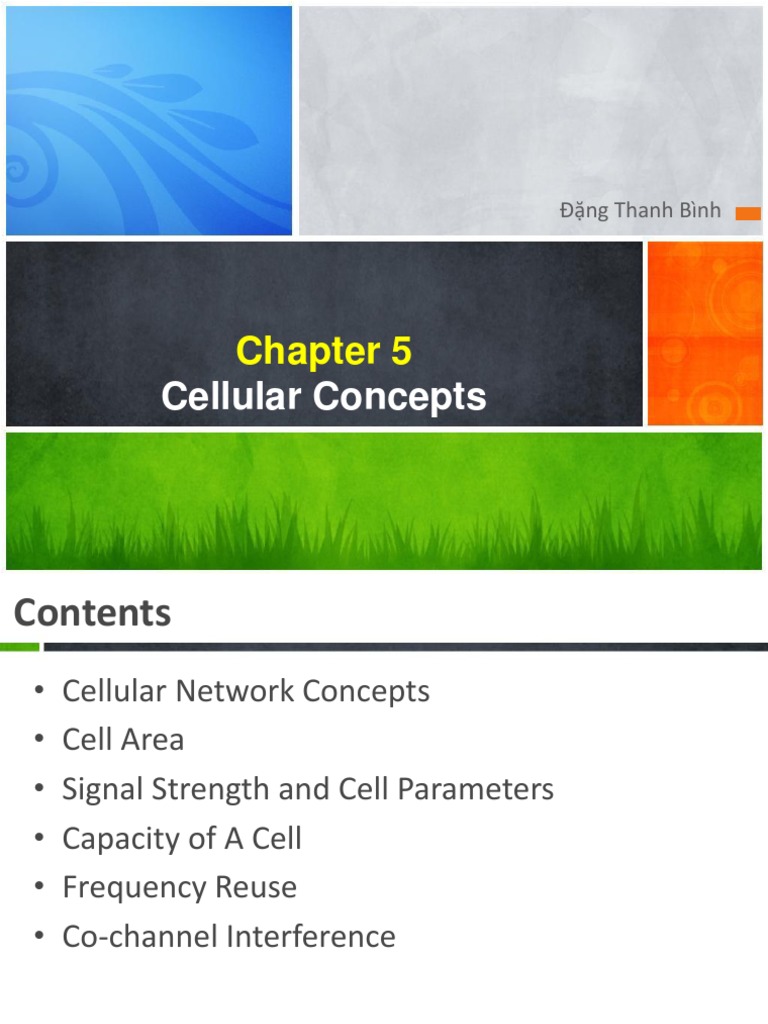 05 Cellular Concepts - 2 PDF | PDF | Cellular Network | Signal To Noise ... 05 Cellular Concepts - 2 PDF | PDF | Cellular Network | Signal To Noise ...
