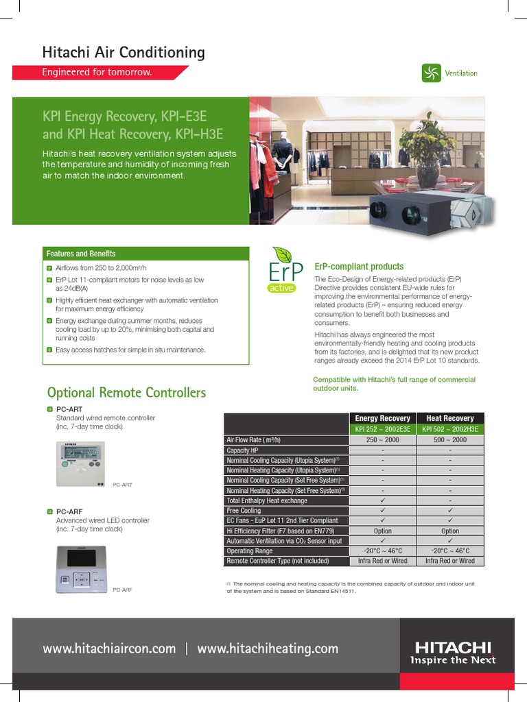 HR Ventilation KPI Recovery Final | PDF | Hvac | Air Conditioning