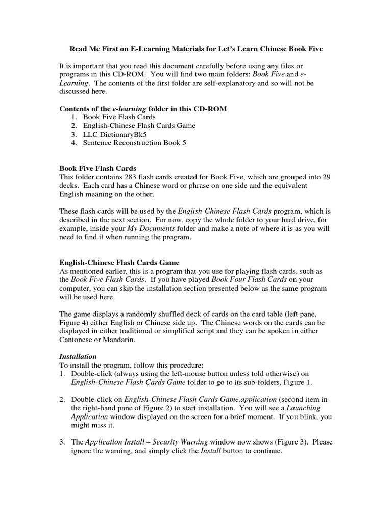 Read Me First Book Five | PDF | Adobe Flash | Computer File