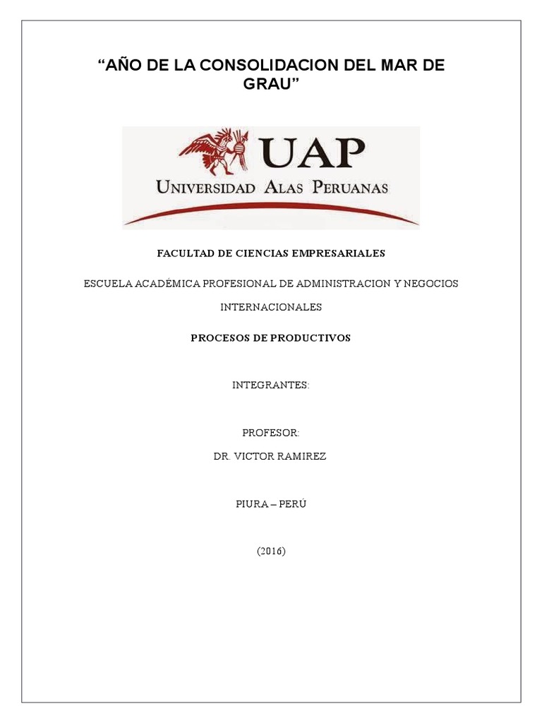 Reigenieria de Dominus S.A | PDF | Calidad (comercial) | Perú