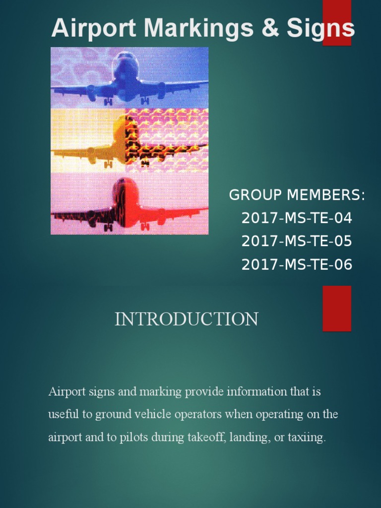 Airport Markings | Airport | Air Traffic Control