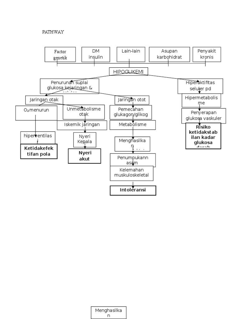 Pathway Hipoglikemia | PDF
