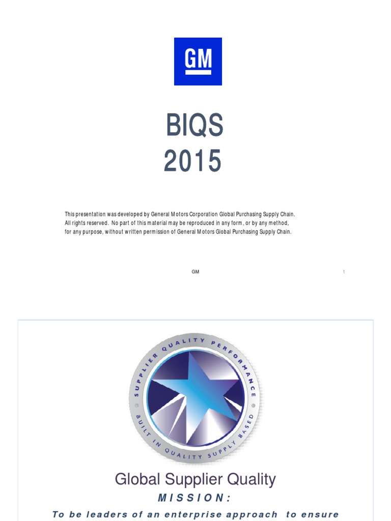 BIQS TrainingMaterial 2015 (2) | Verification And Validation | Calibration