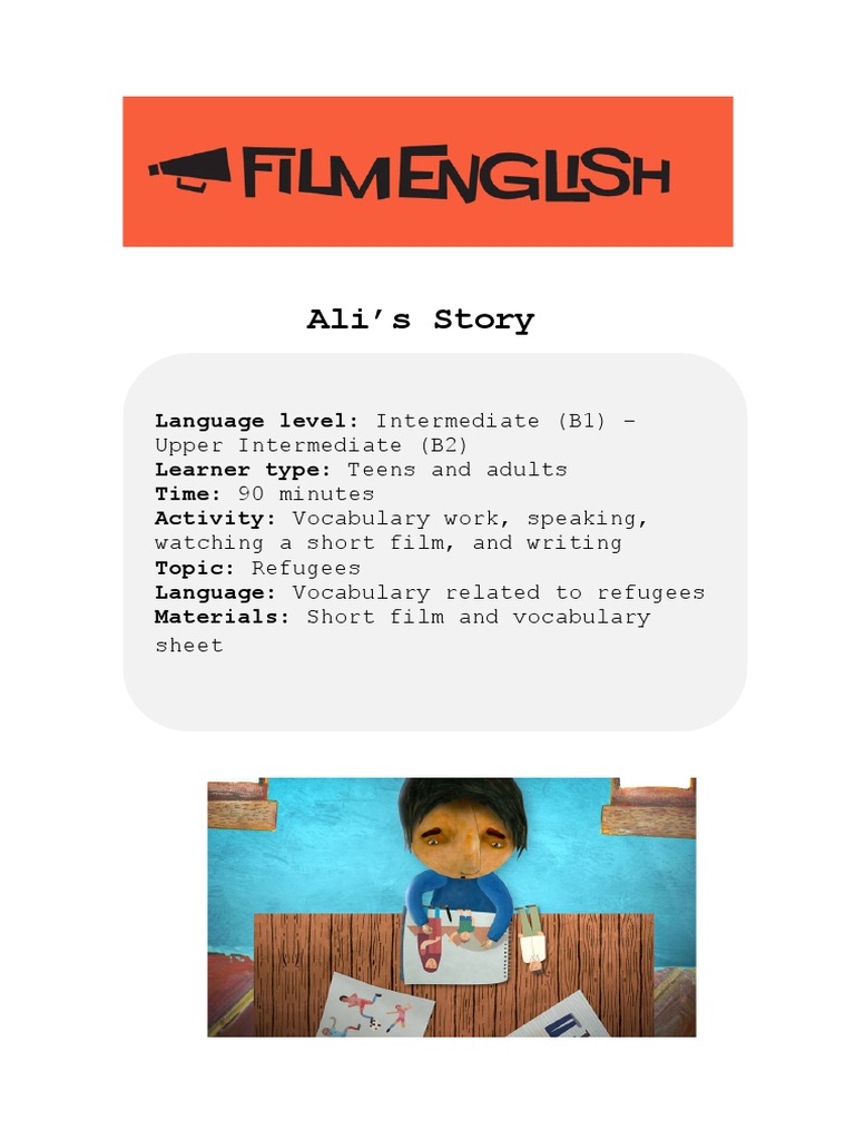 Alis Story Lesson Instructions | PDF | Vocabulary | Refugee