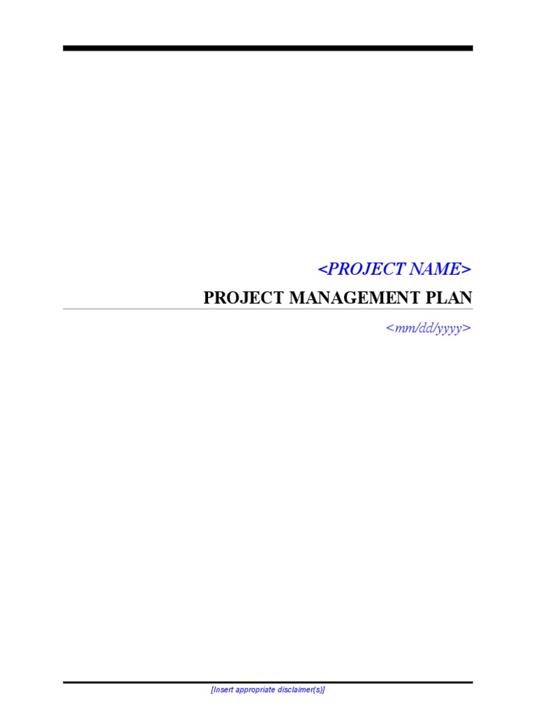 BSBPMG522 Week 1 Project Plan Template (To Give To Students) | PDF ...
