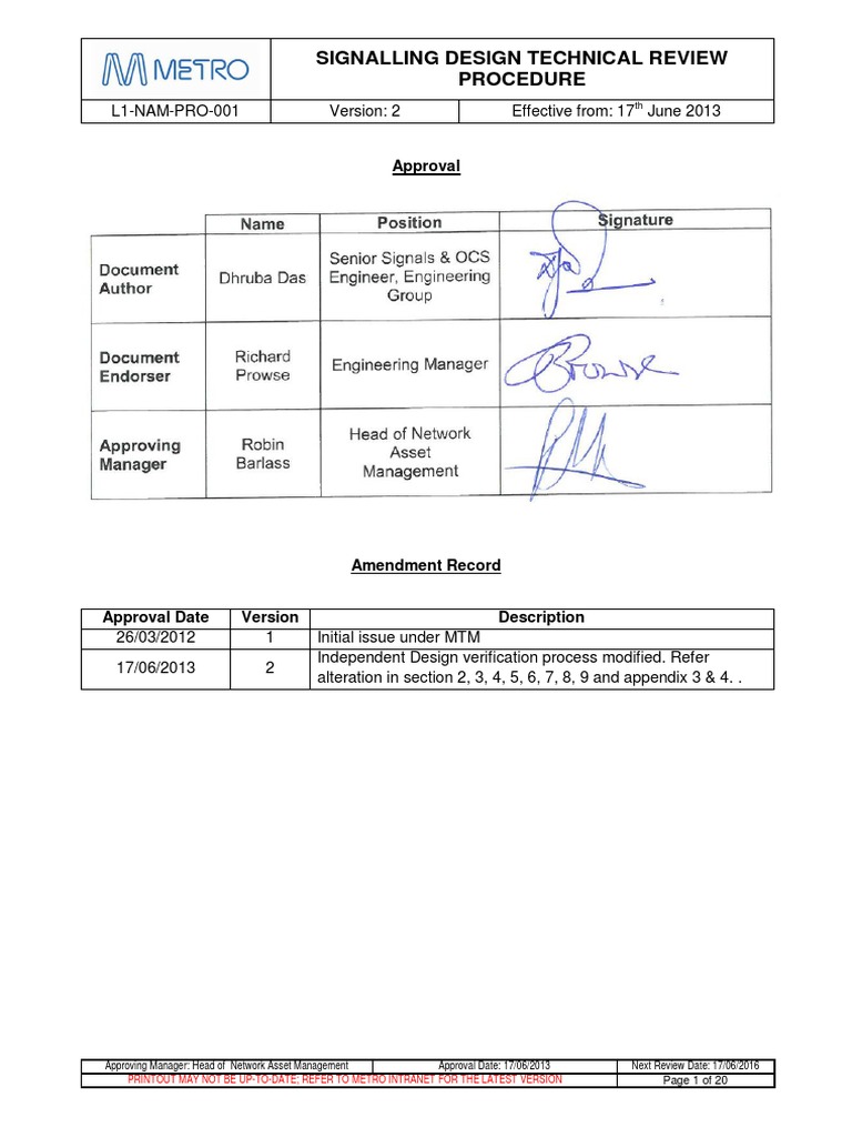 L1 Nam Pro 001 PDF | PDF | Verification And Validation | Specification (Technical Standard)