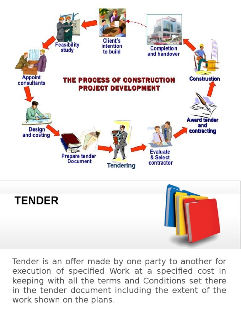 tender ppt.ppt | Construction Bidding | Specification (Technical ...