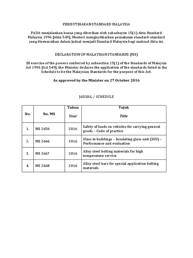 Declaration of 2656 Safety of Loads On Vehicles - Code of Practice | PDF