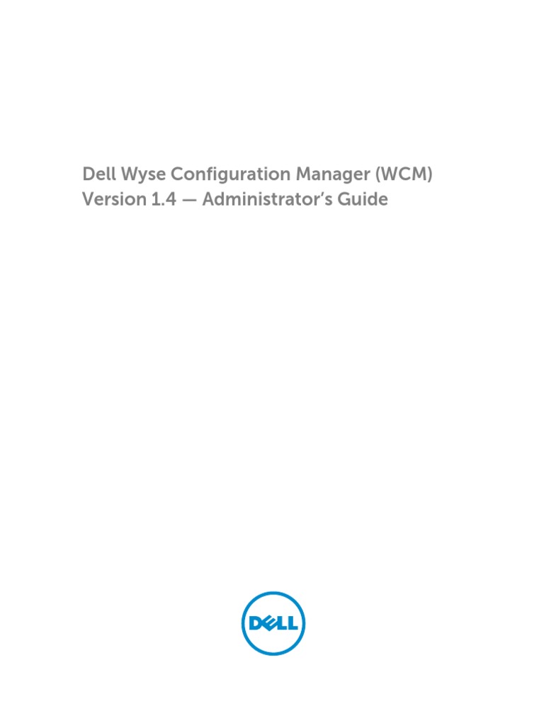 Wyse CM 1 4 0 3admin Guide | PDF | Domain Name System | Internet Information Services