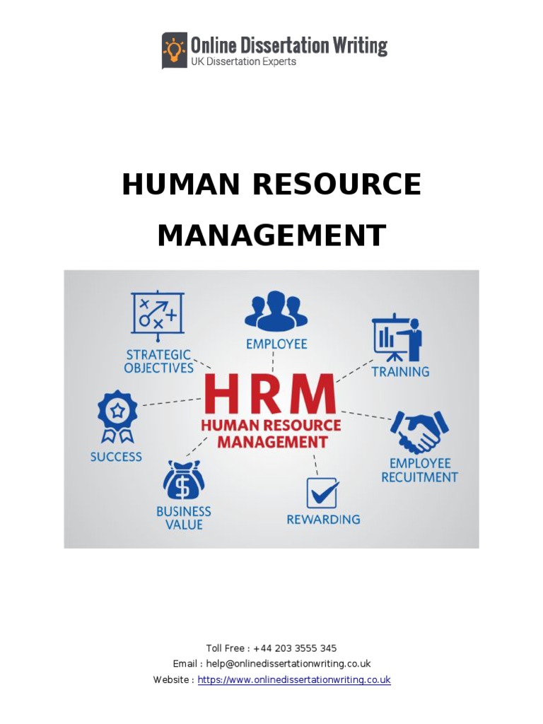 Sample Dissertation On Human Resource Management | PDF | Employment ...
