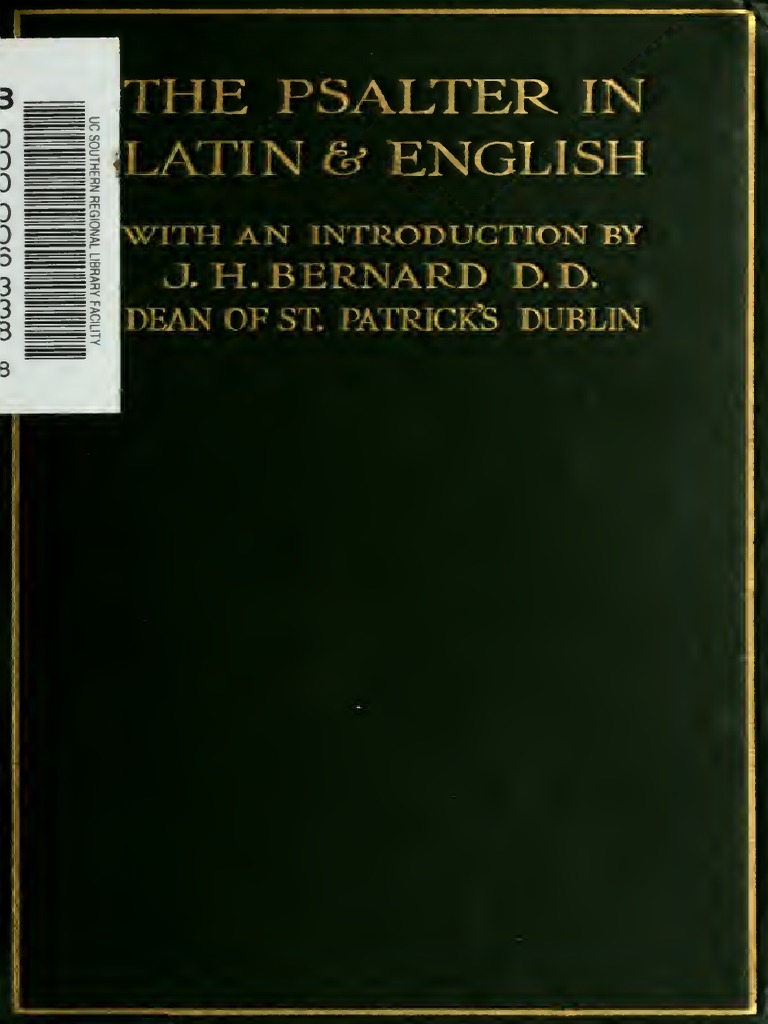 Psalter in Latin and English Coverdale PDF | PDF | Religious Literature ...
