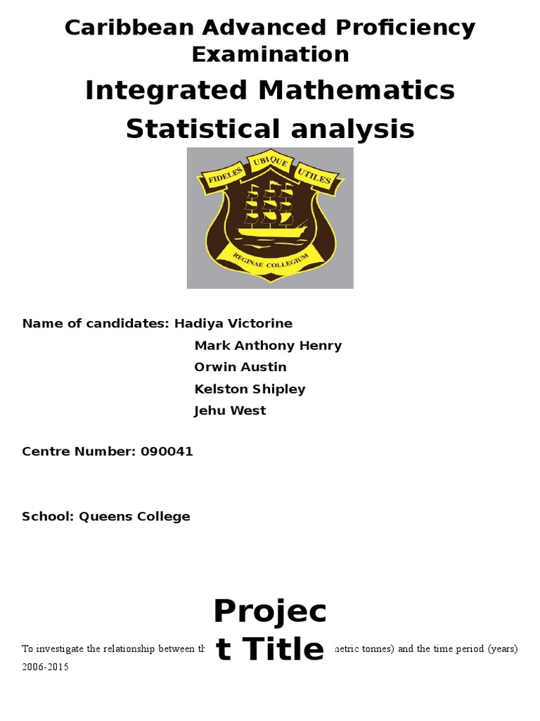 Integrated Mathematics Ia | PDF | Correlation And Dependence | Rice