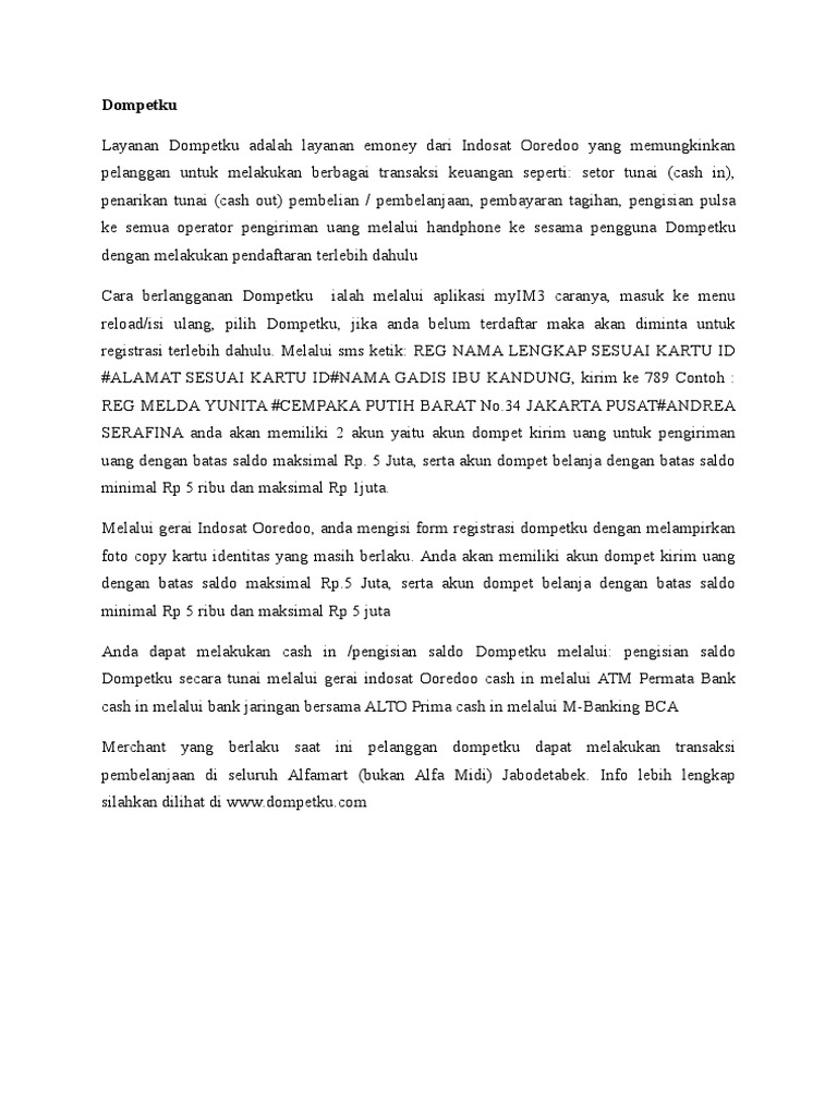 Dompetku Review | PDF