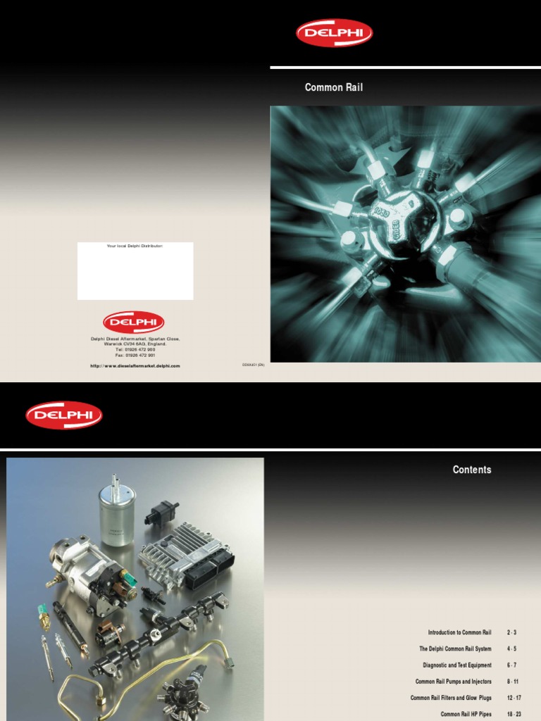 57413449-Delphi-Common-Rail.pdf | Diesel Engine | Emission Standard