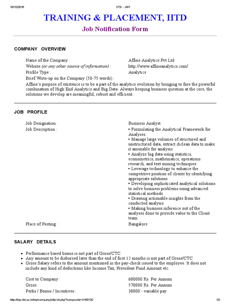 Affine Analytics PVT LTD | PDF | Analytics | Big Data