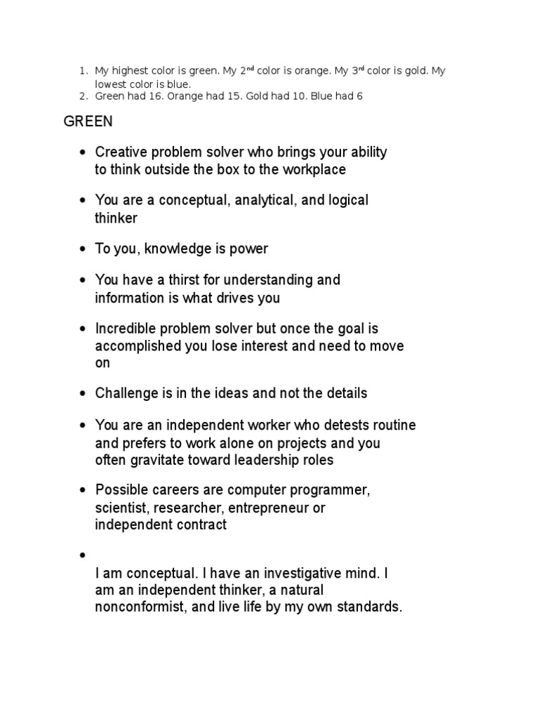 True Colors | PDF | Applied Psychology | Epistemology