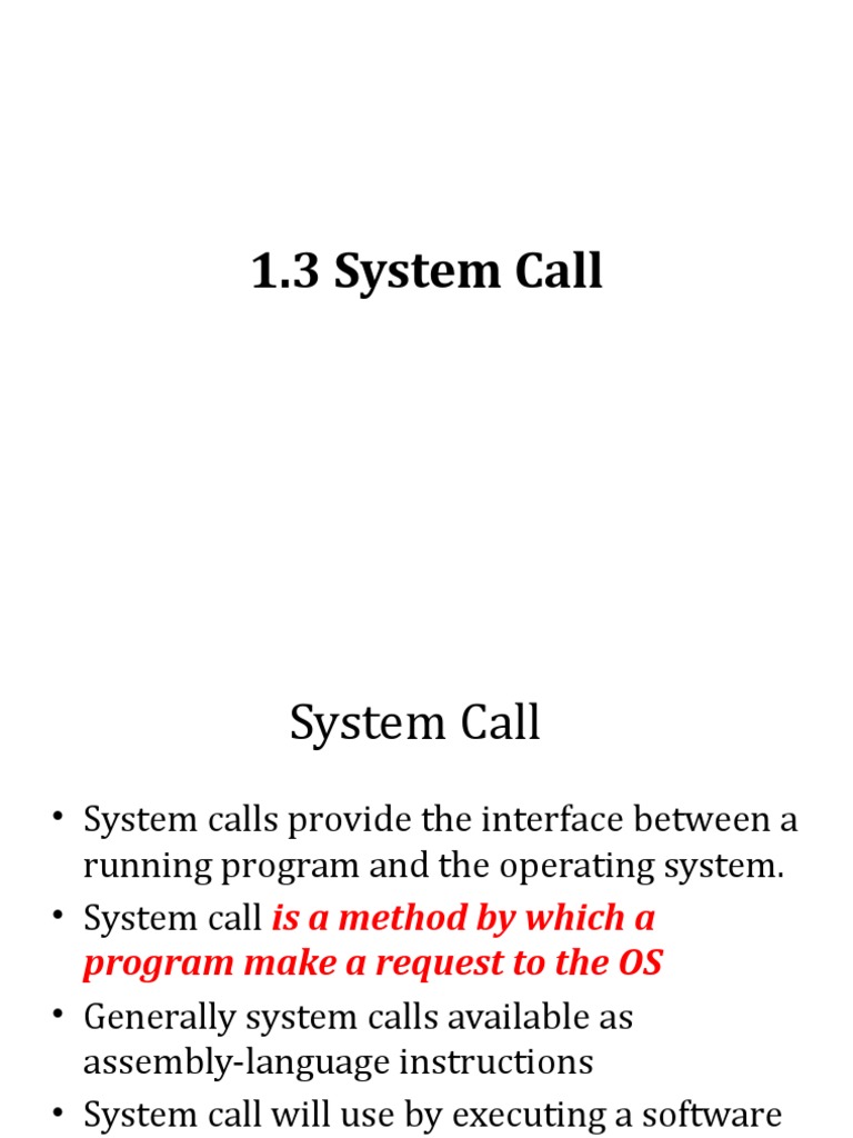 System Calls | PDF | Computer File | Operating System System Calls | PDF | Computer File | Operating System