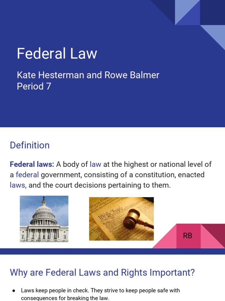 Federal Law | PDF | Money | Banking