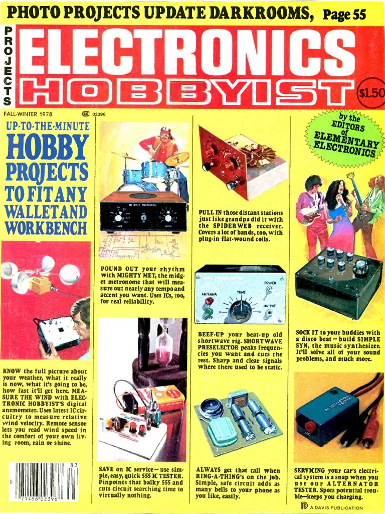 Electronics Hobbyist 1978 Fall Winter | PDF | Compact Cassette ...