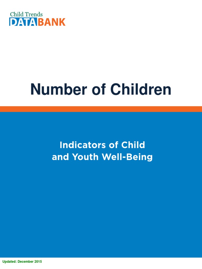 53 Number of Children | PDF | Census | United States Census Bureau