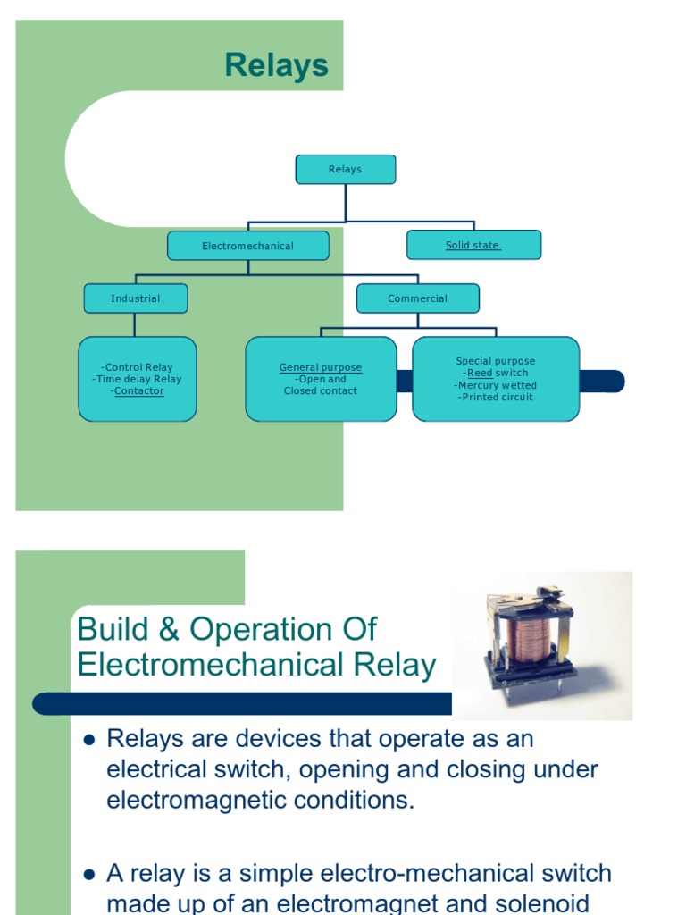 Relay | PDF | Relay | Switch