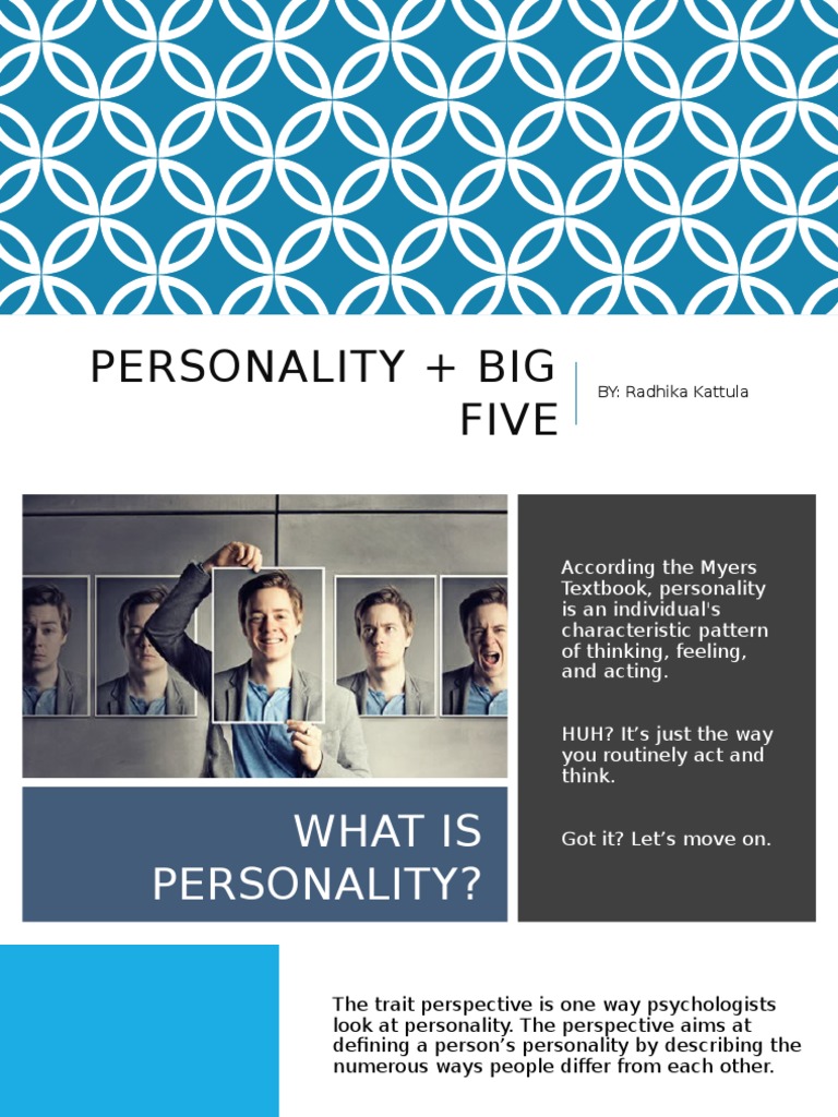 Personality Big Five | PDF