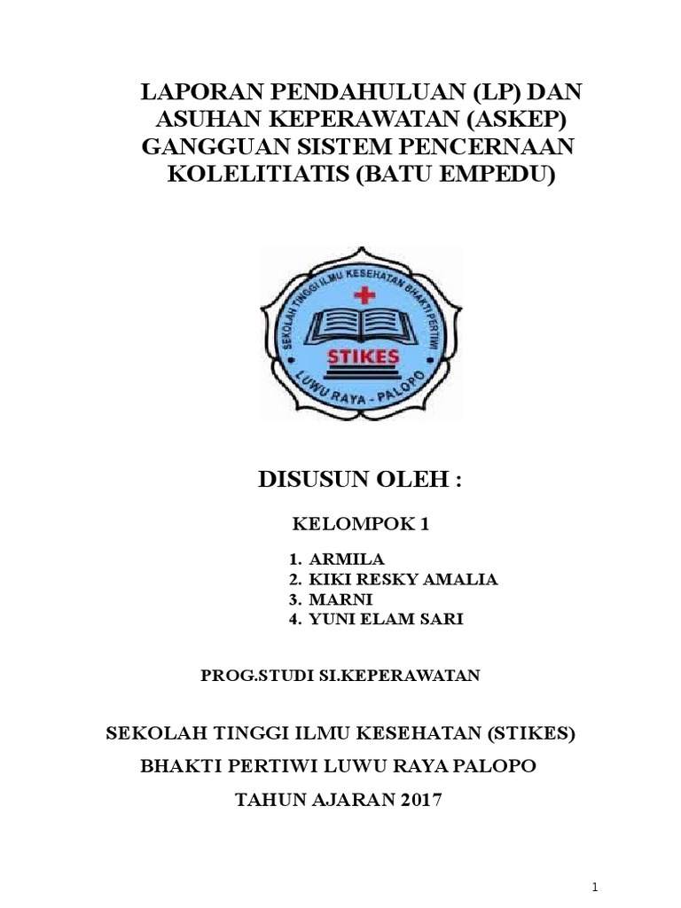 LP Dan Askep Kolelitiasis | PDF