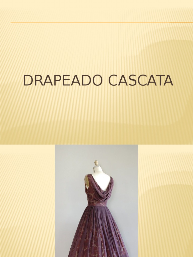 Tipos de Drapeados | PDF