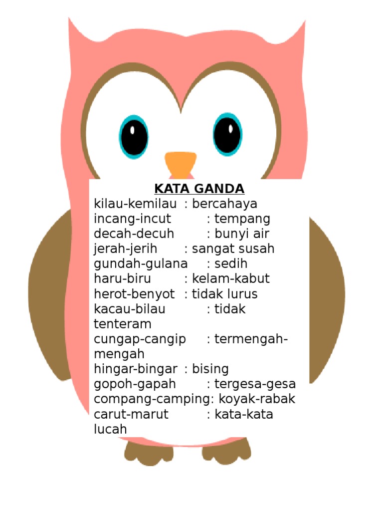 Maksud Kata Ganda | PDF