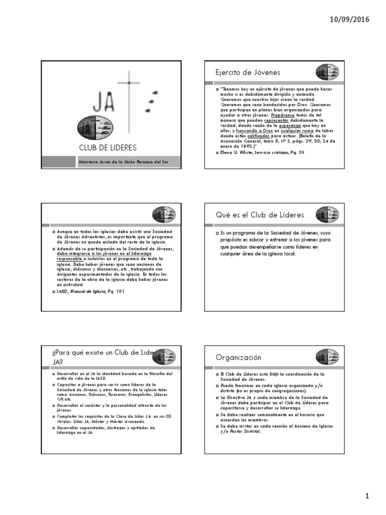 Que Es El Club PDF | PDF | Liderazgo | Religión y creencia
