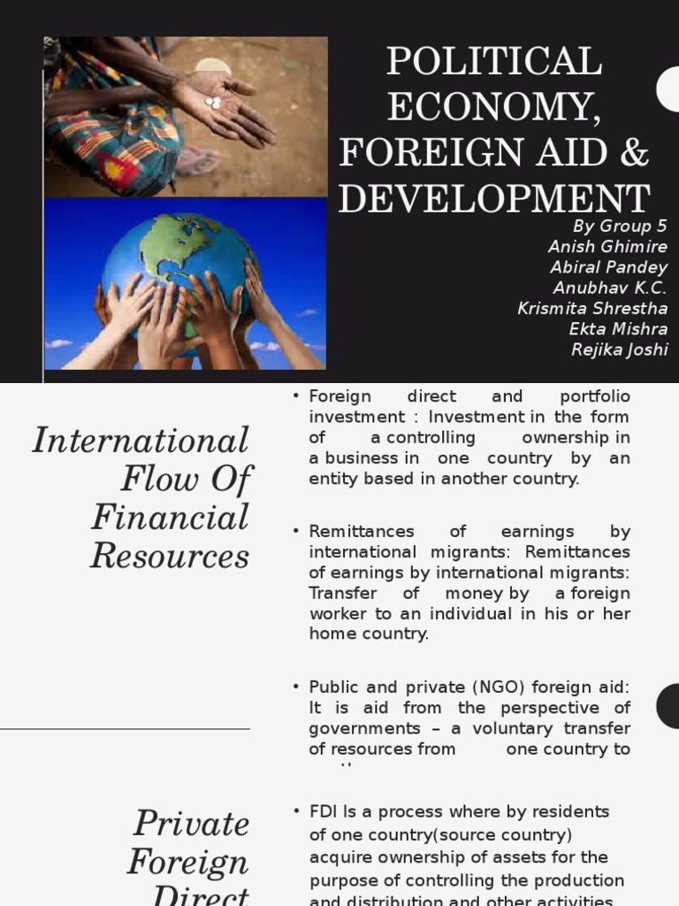 Political Economy of Foreign Aid | PDF | Aids | Official Development ...