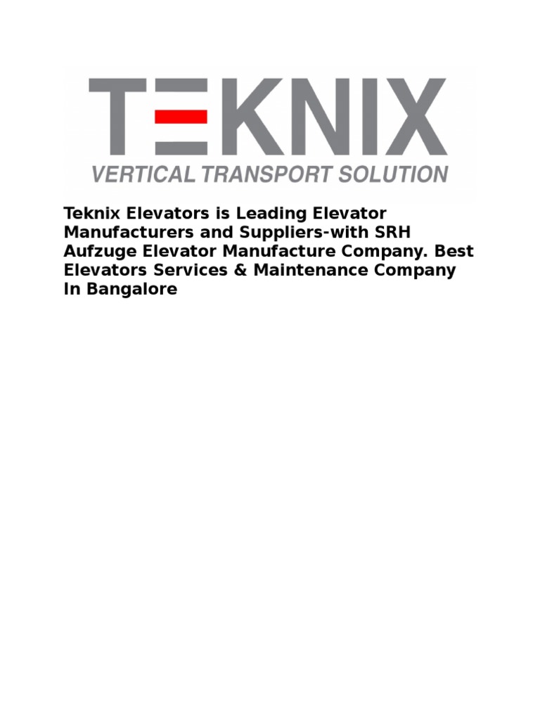 TEKNIX | PDF
