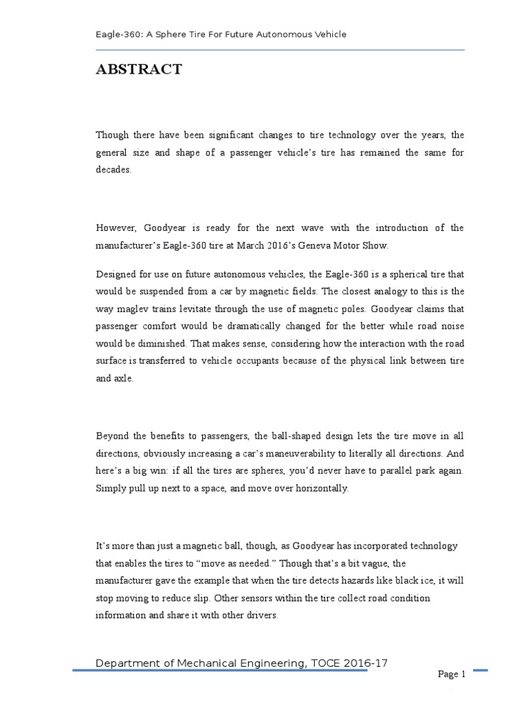 Eagle 360 - Sphere Tire | PDF | Tire | Sport Utility Vehicle